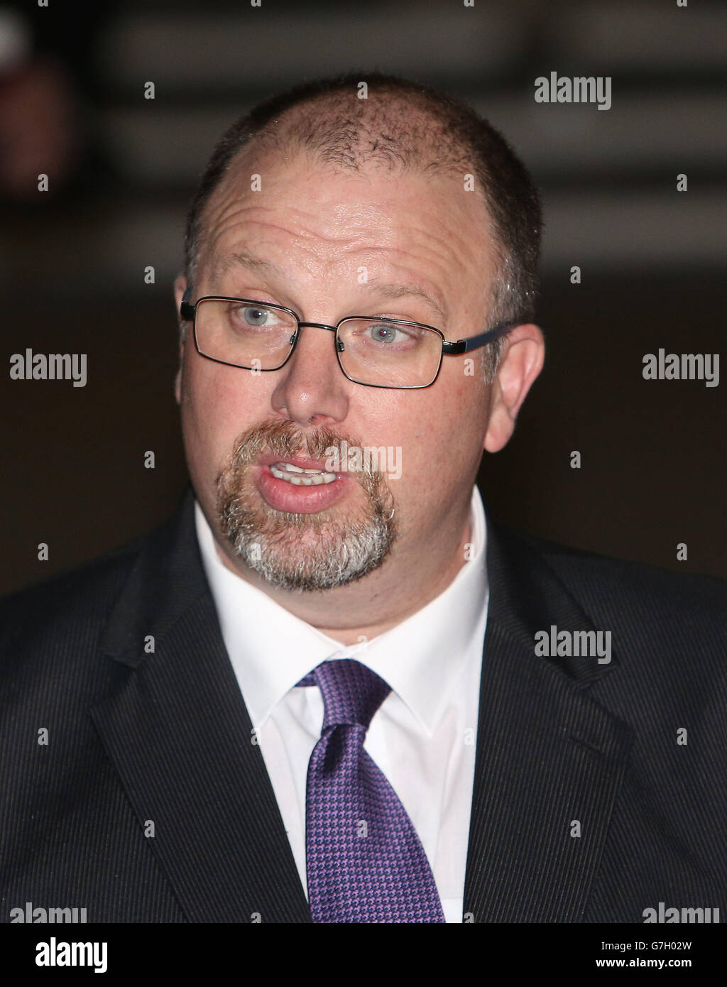 Pc Toby Rowland addresses the media outside the high Court in London ...
