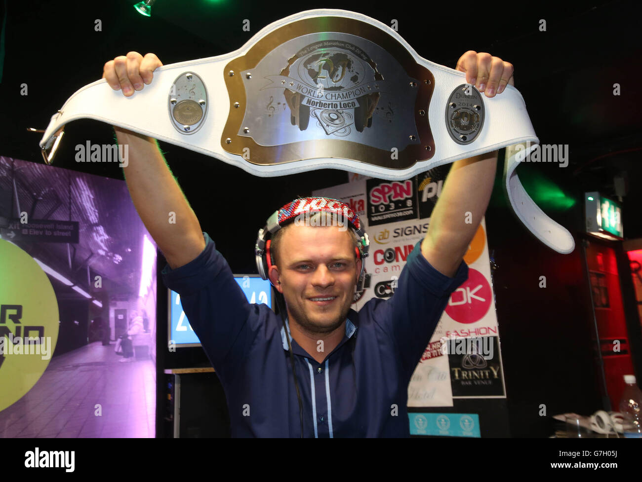 Polish DJ Norberto Loco completes a 200 hour long Marathon live DJ mix ...
