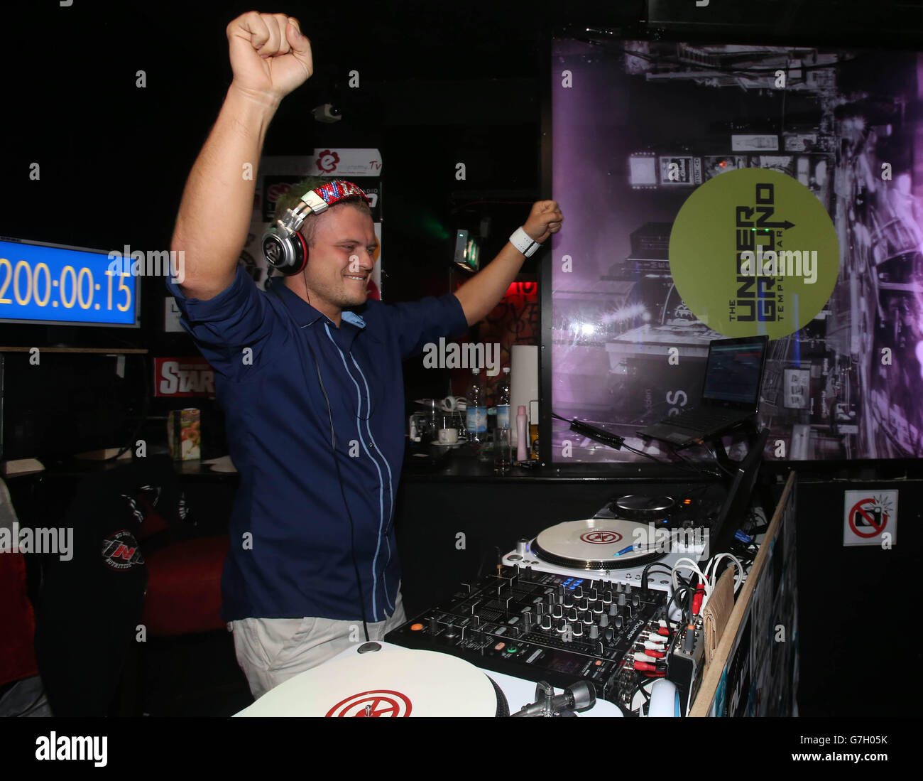 Polish DJ Norberto Loco completes a 200 hour long Marathon live DJ mix ...