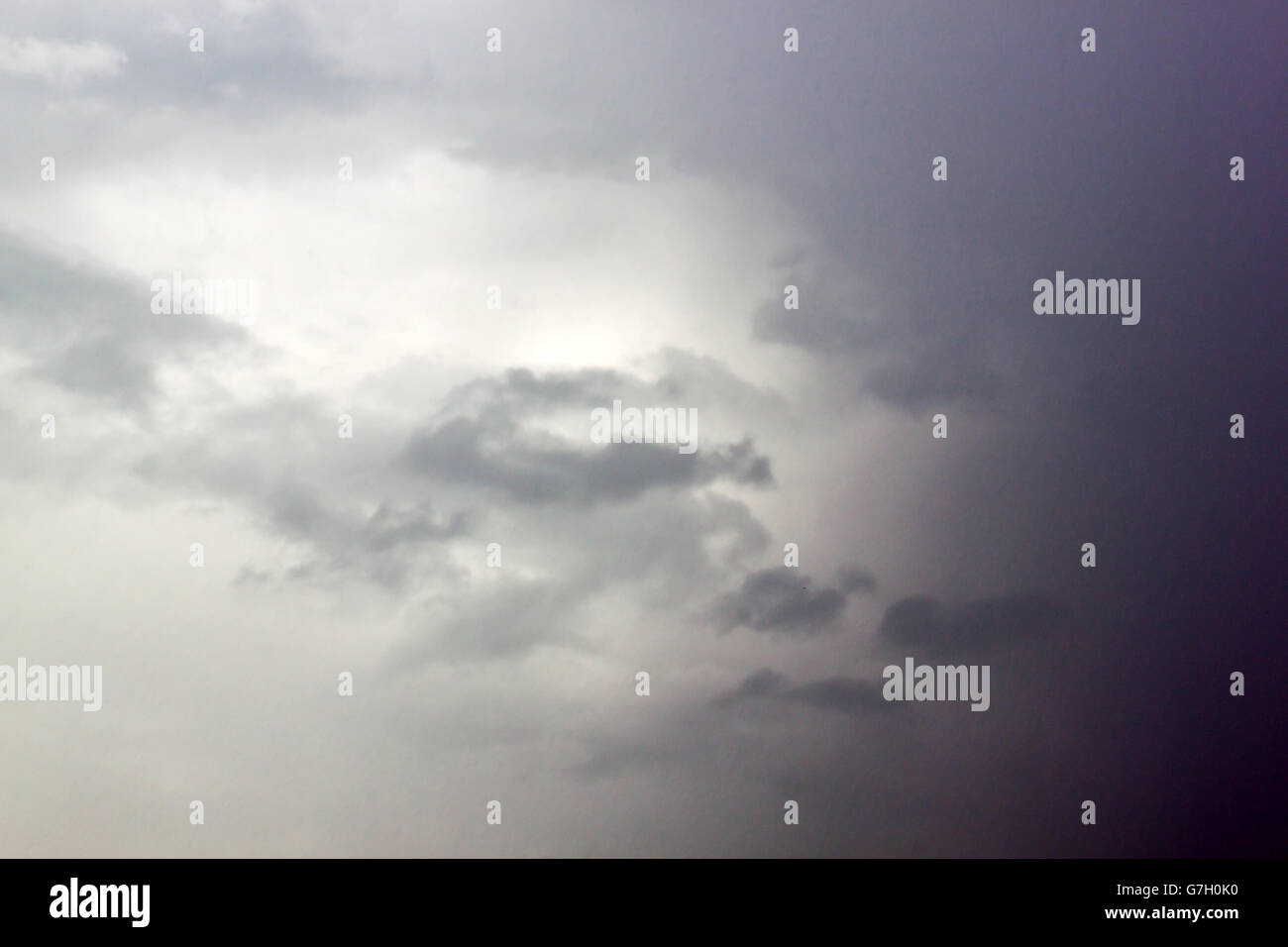 rainy clouds in the sky. Naturally, in the rainy season Stock Photo - Alamy