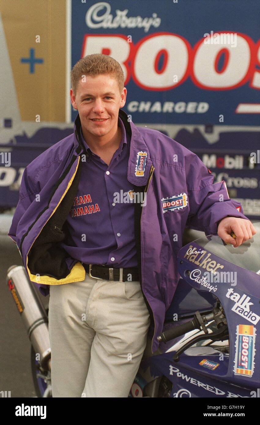 British Superbikes. Chris Walker signs for the Cadbury's Boost Yamaha ...