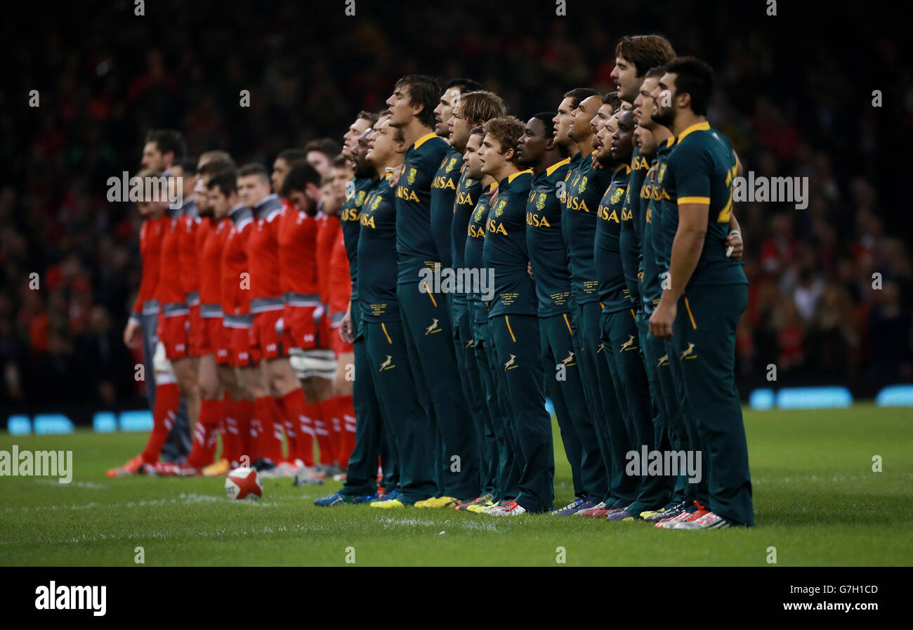 South africa sing the national anthem hi-res stock photography and ...