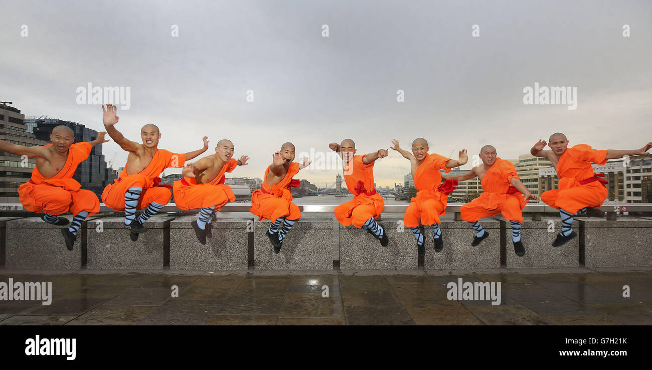New Shaolin Monks show Stock Photo - Alamy