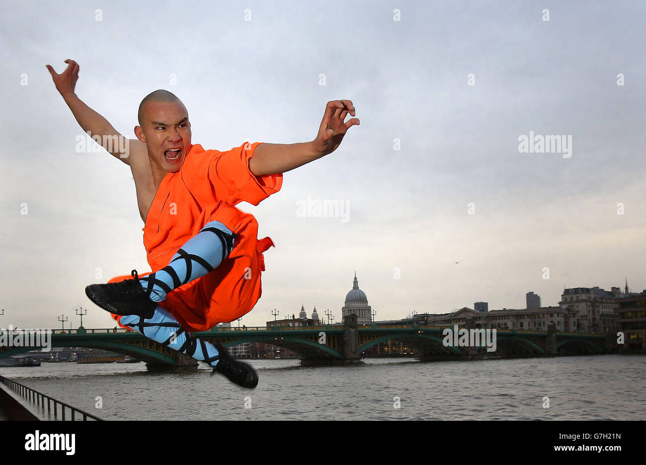 New Shaolin Monks show Stock Photo - Alamy