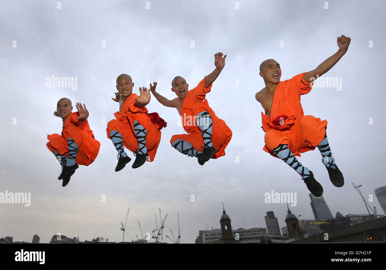 New Shaolin Monks show Stock Photo - Alamy
