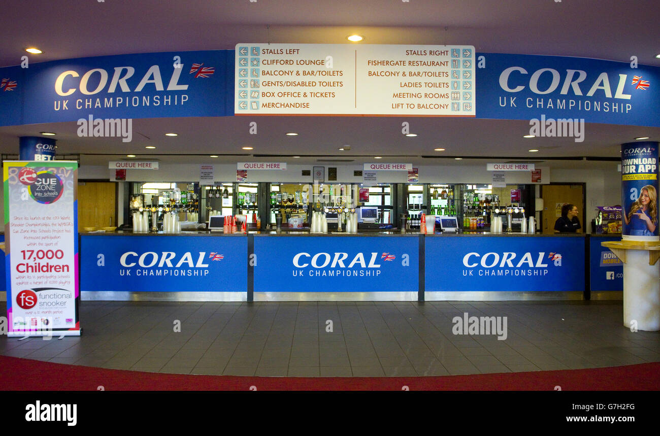 Snooker - 2014 Coral UK Championship - Day Eight - Barbican Centre ...