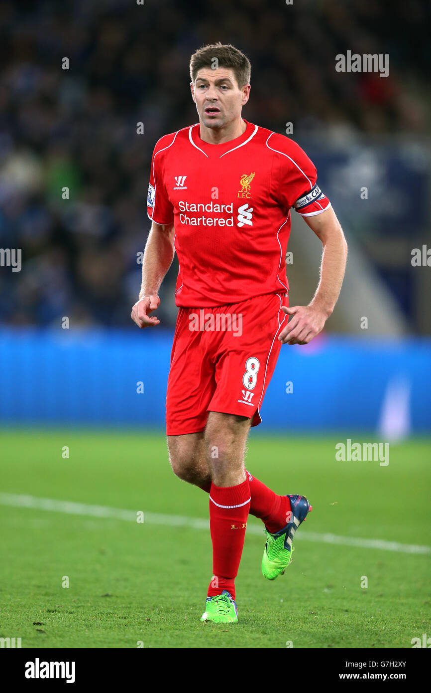 Soccer - Barclays Premier League - Leicester City v Liverpool - King ...