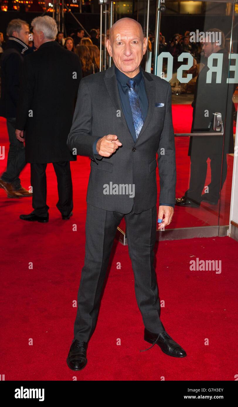 Sir Ben Kingsley arriving at the world premiere of 'Exodus: Gods and ...