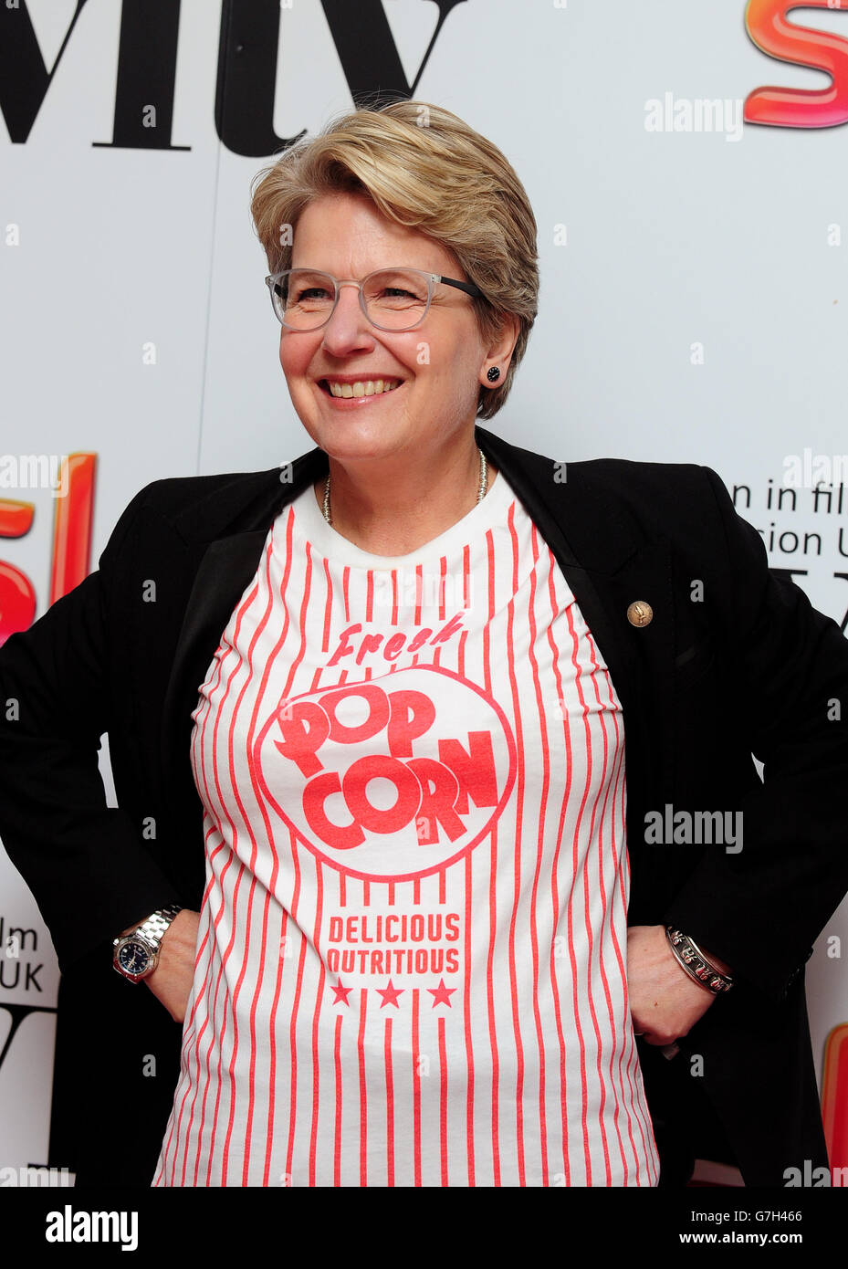 Sandy Toksvig attending the Women in Film and Television awards at the ...
