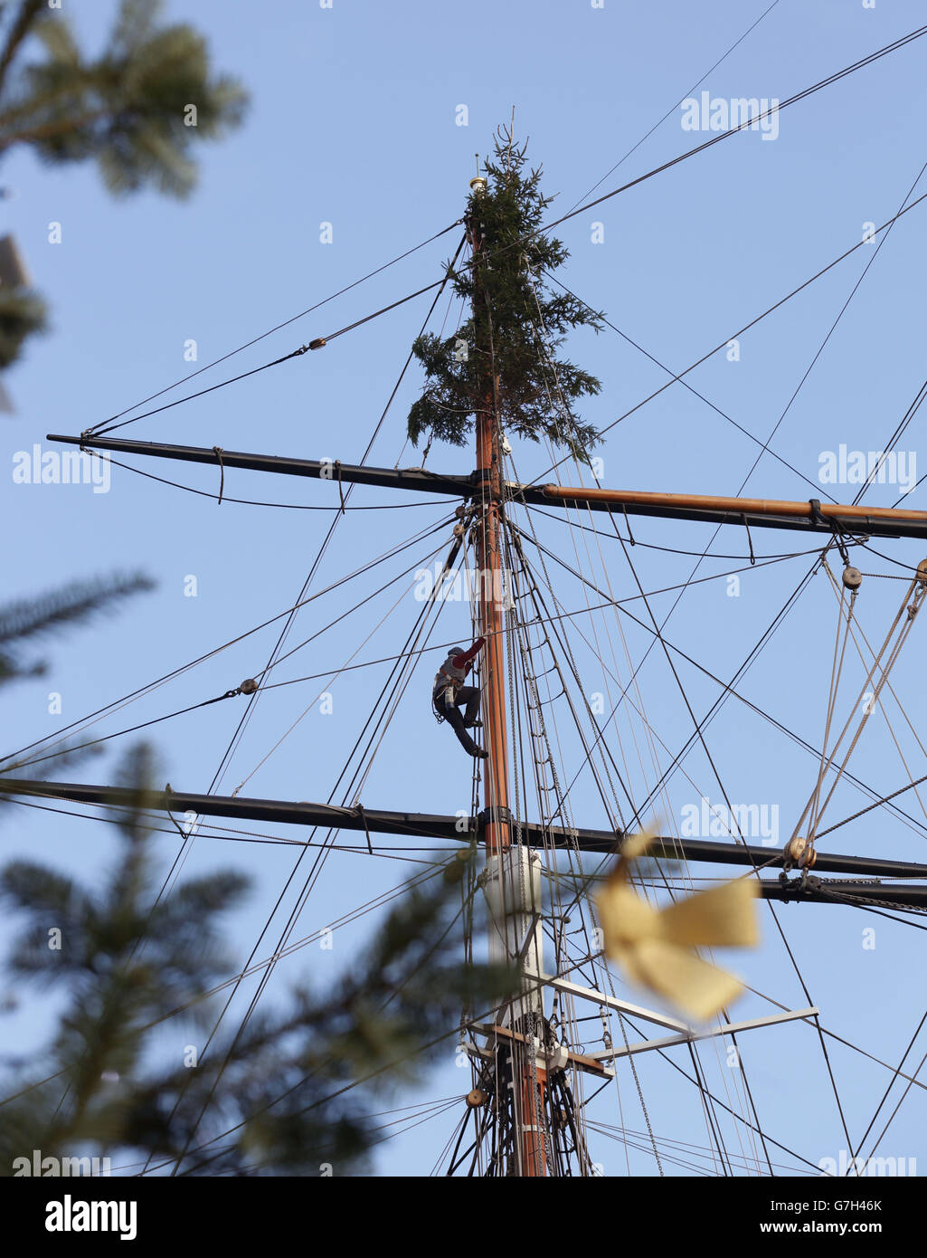 Cutty sark christmas tree hi-res stock photography and images - Alamy