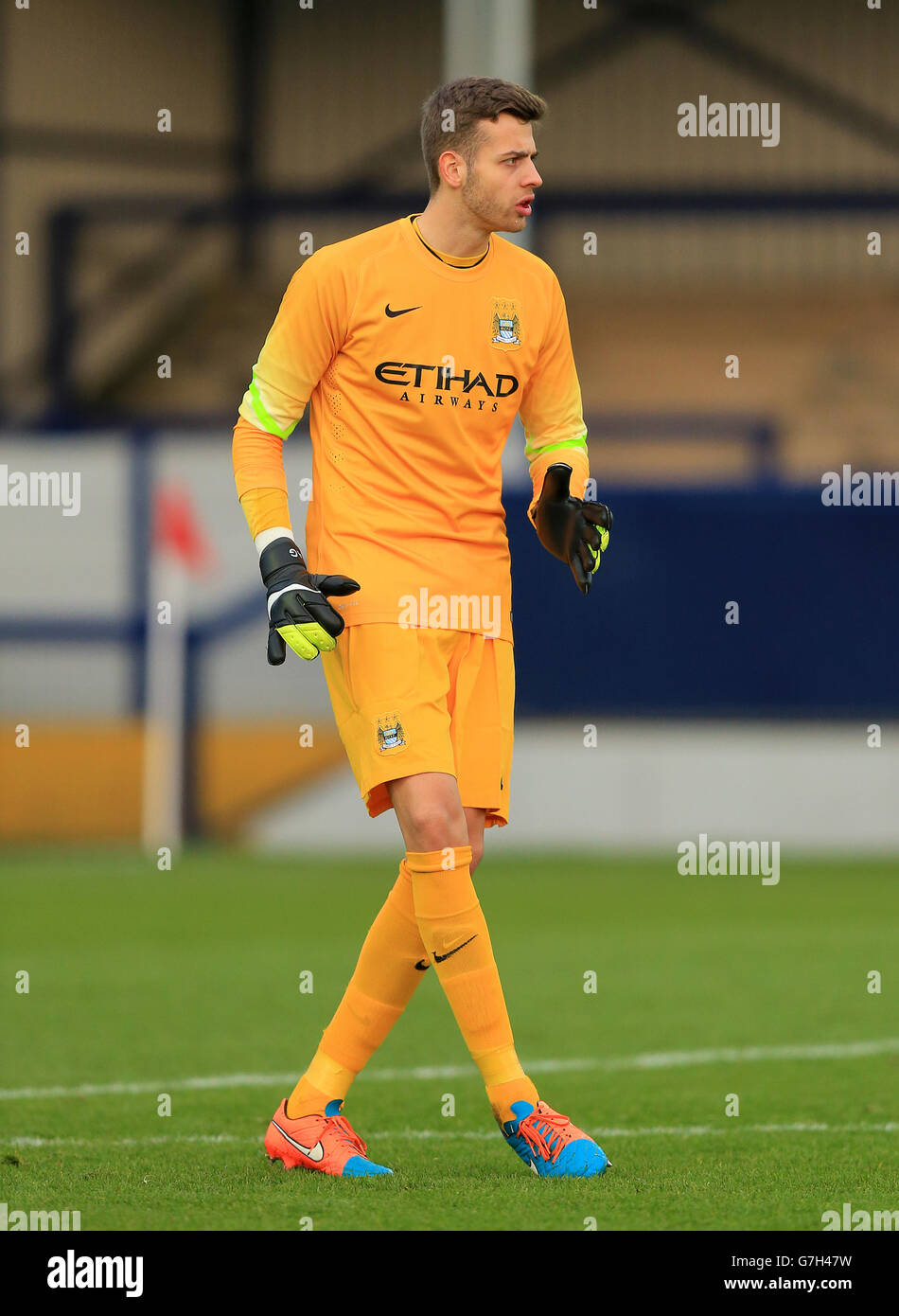 Manchester city goalkeeper angus gunn hi-res stock photography and ...