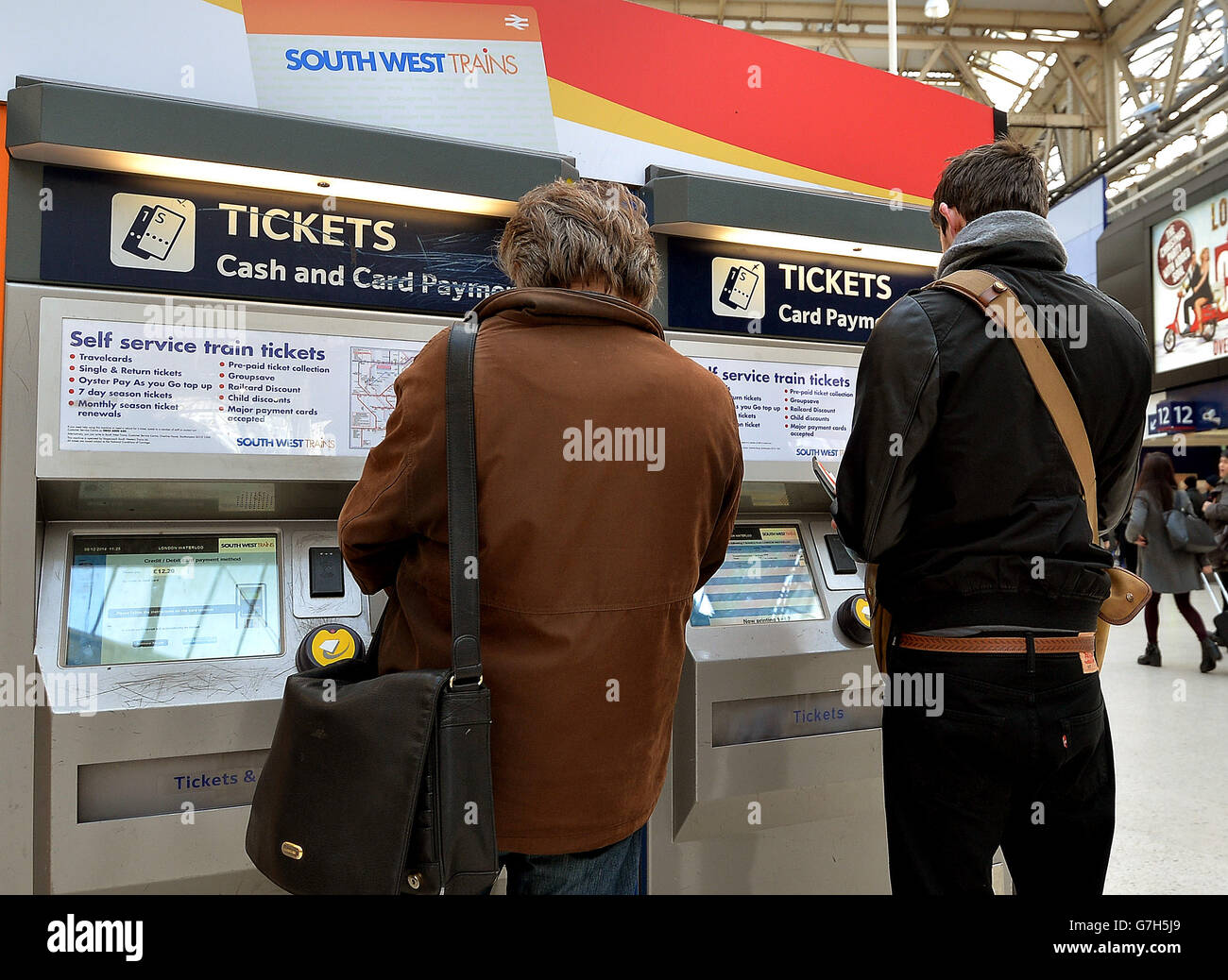 Rail ticket prices Stock Photo - Alamy