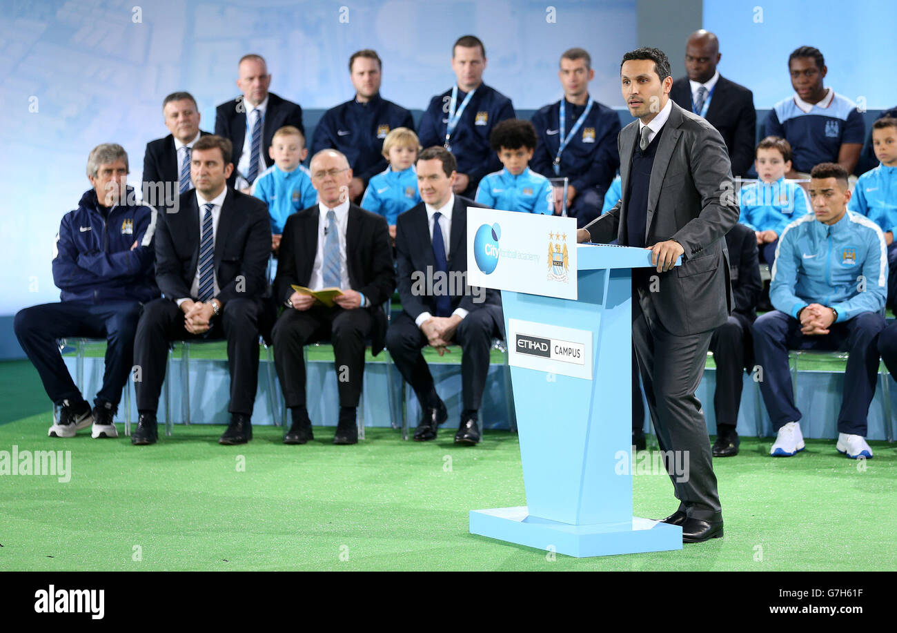 Soccer - Manchester City Training Ground Official Launch. Manchester ...