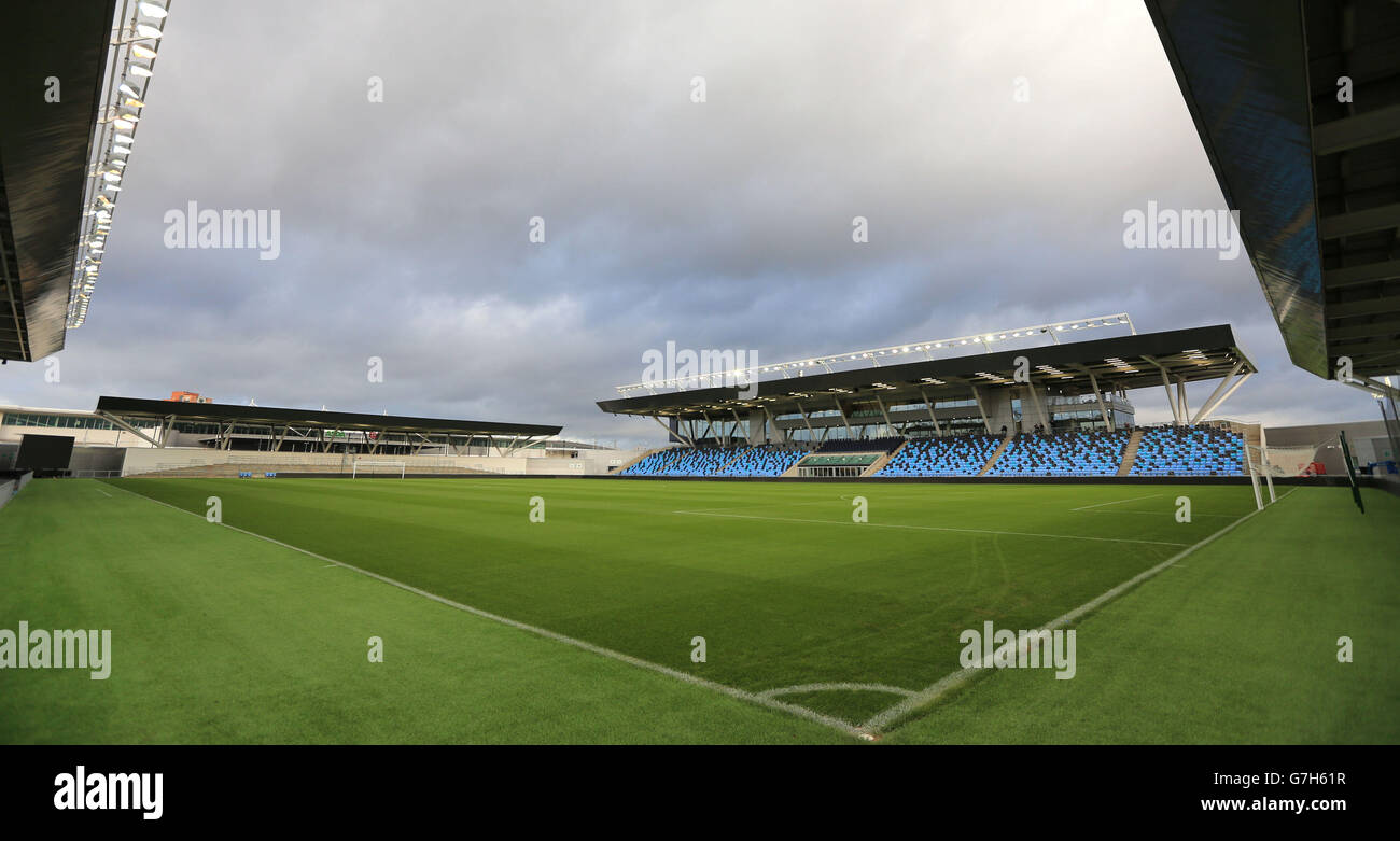 Soccer - Manchester City Training Ground Official Launch Stock Photo ...