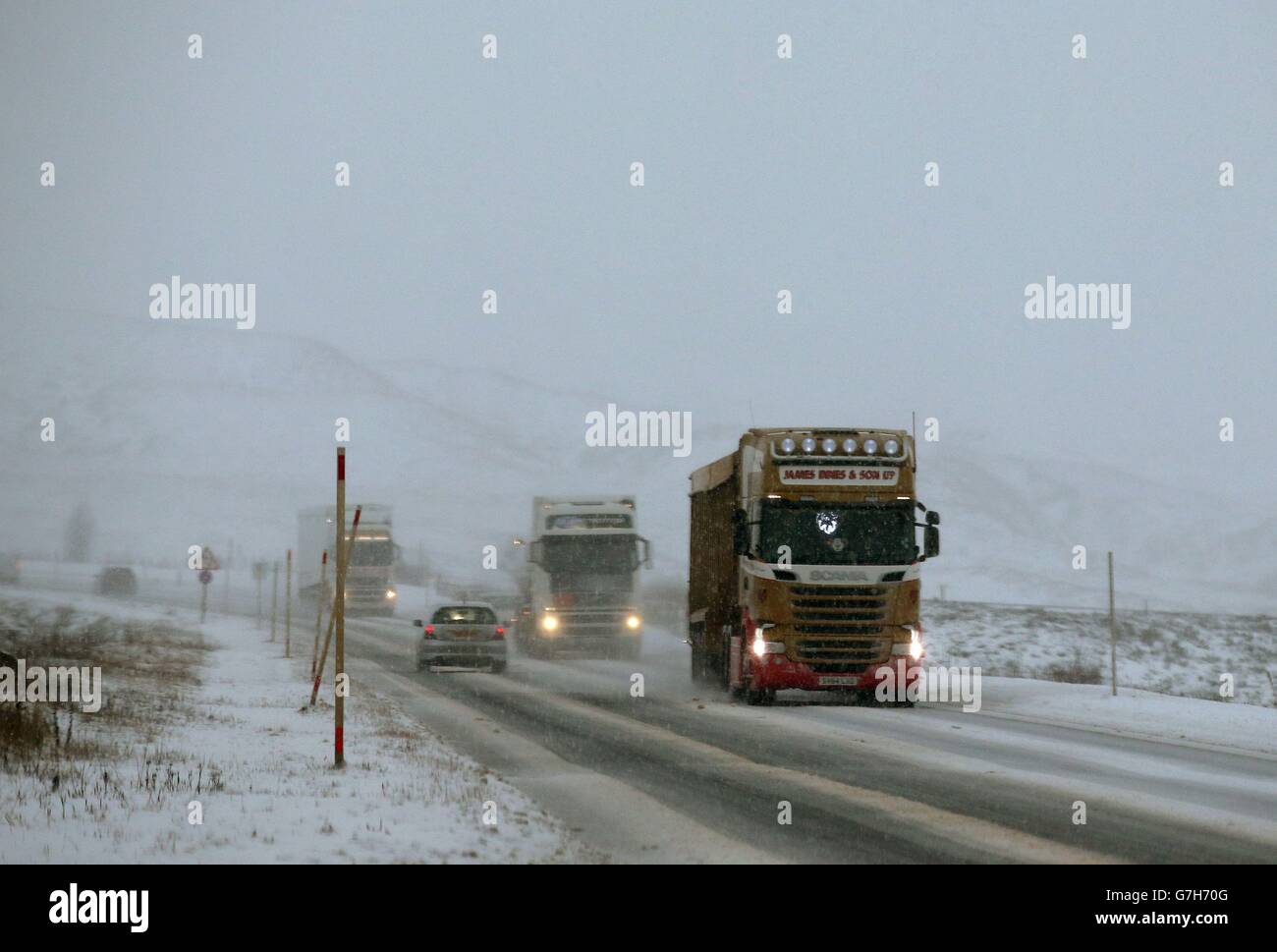 Winter weather Dec 10th 2014 Stock Photo - Alamy