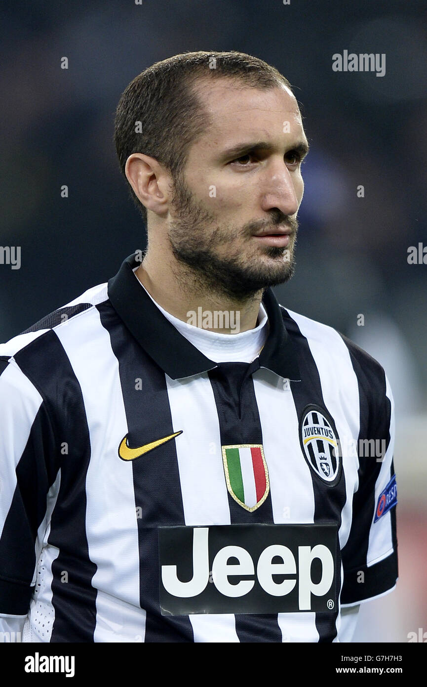 Juventus arena giorgio chiellini hi-res stock photography and images ...