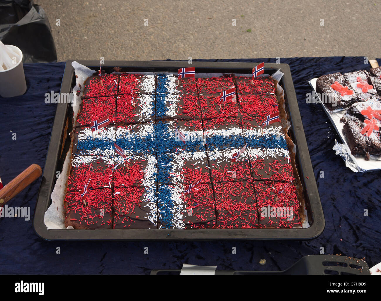 Constitution day norway cake hi-res stock photography and images - Alamy