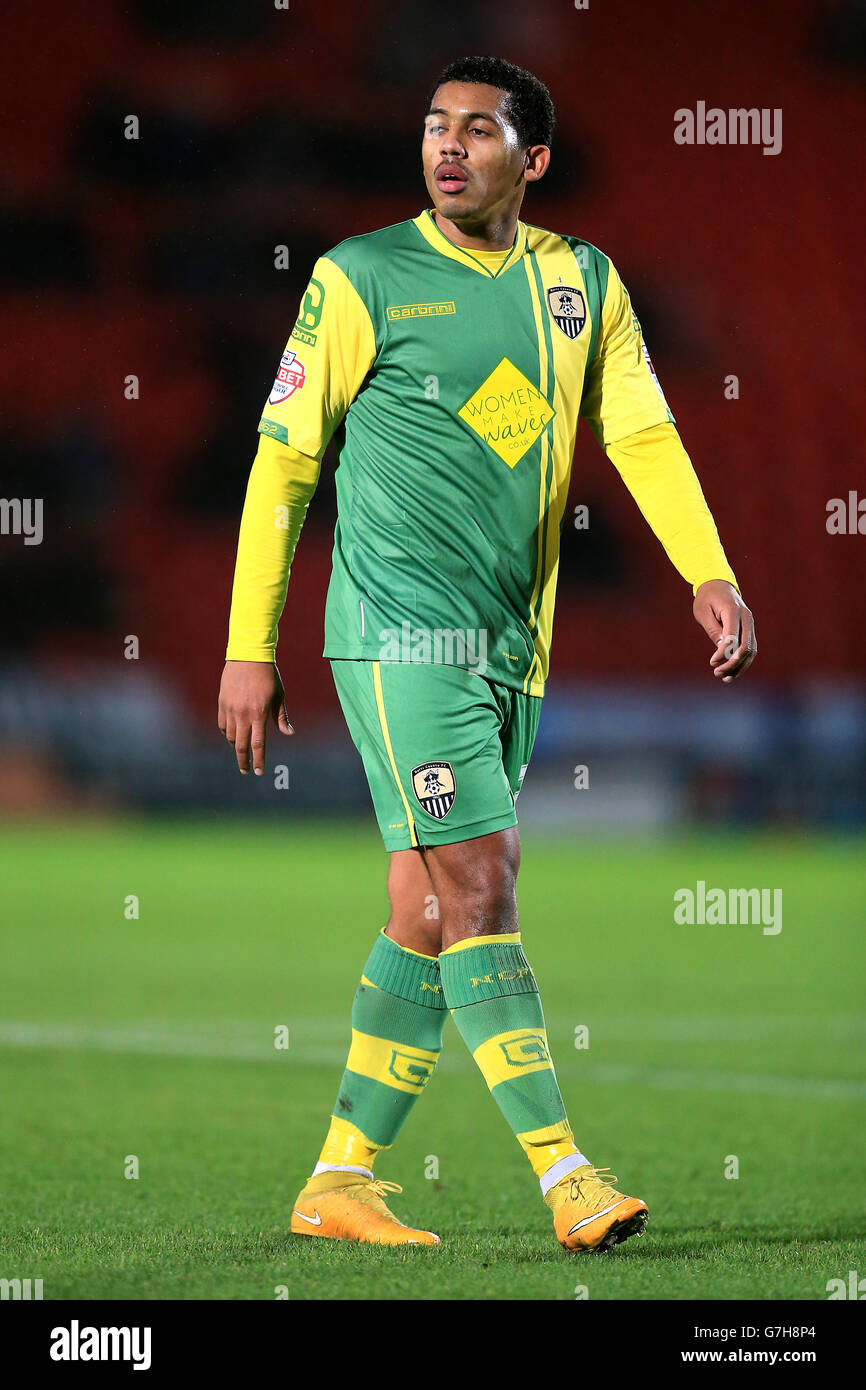 Soccer - Johnstone's Paint Trophy - Area Quarter-Finals - Doncaster ...