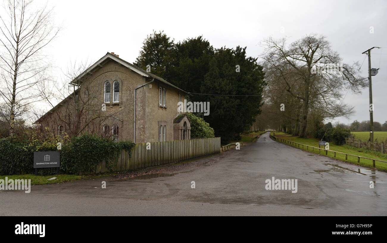 Babington house hi-res stock photography and images - Alamy