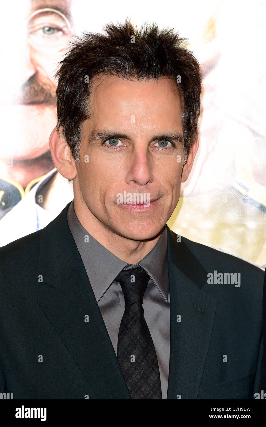 Ben Stiller attending the European film premiere of Night of the Museum ...