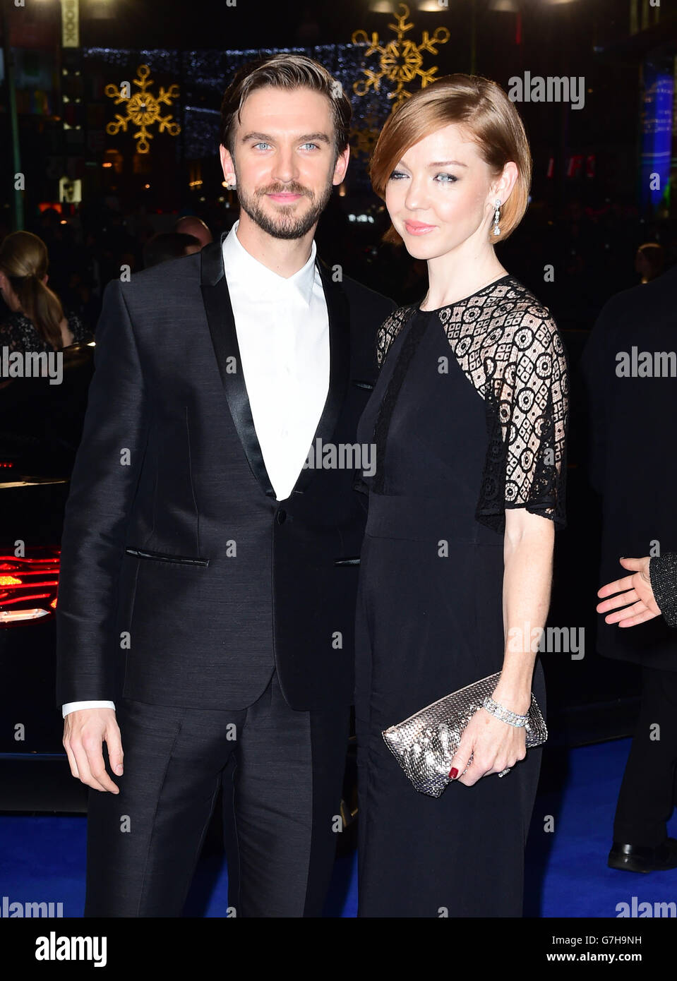 Dan Stevens and girlfriend Susie Steven attending the European film ...