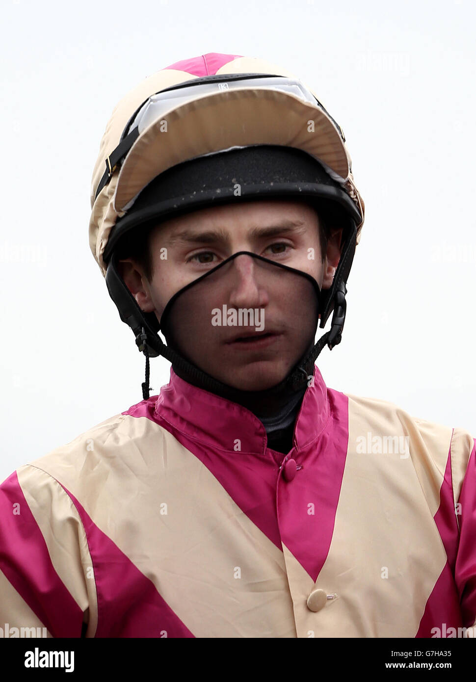Horse Racing - Southwell Racecourse. Simon Pearce, Jockey Stock Photo ...