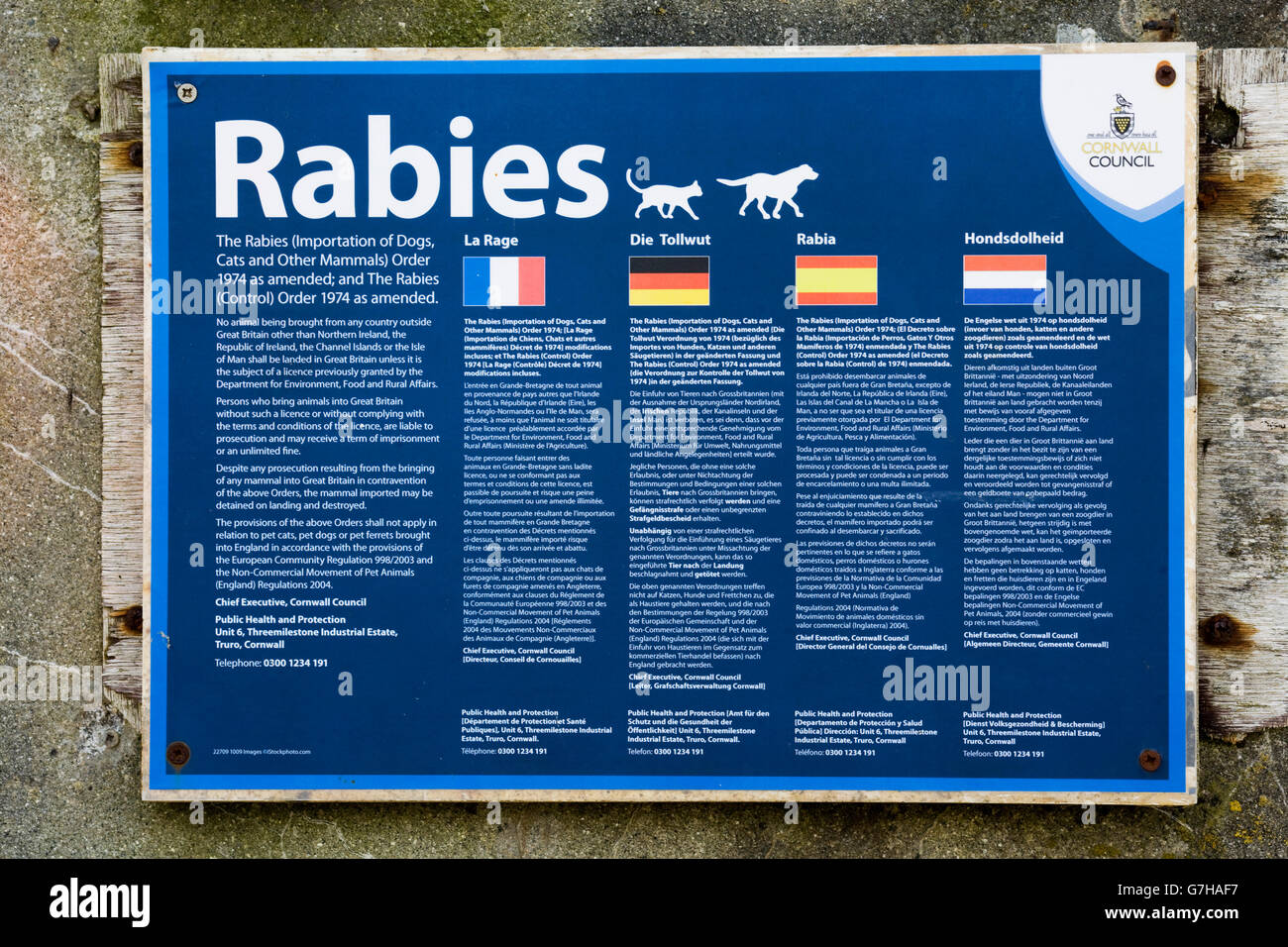 Dangers of rabies hi-res stock photography and images - Alamy