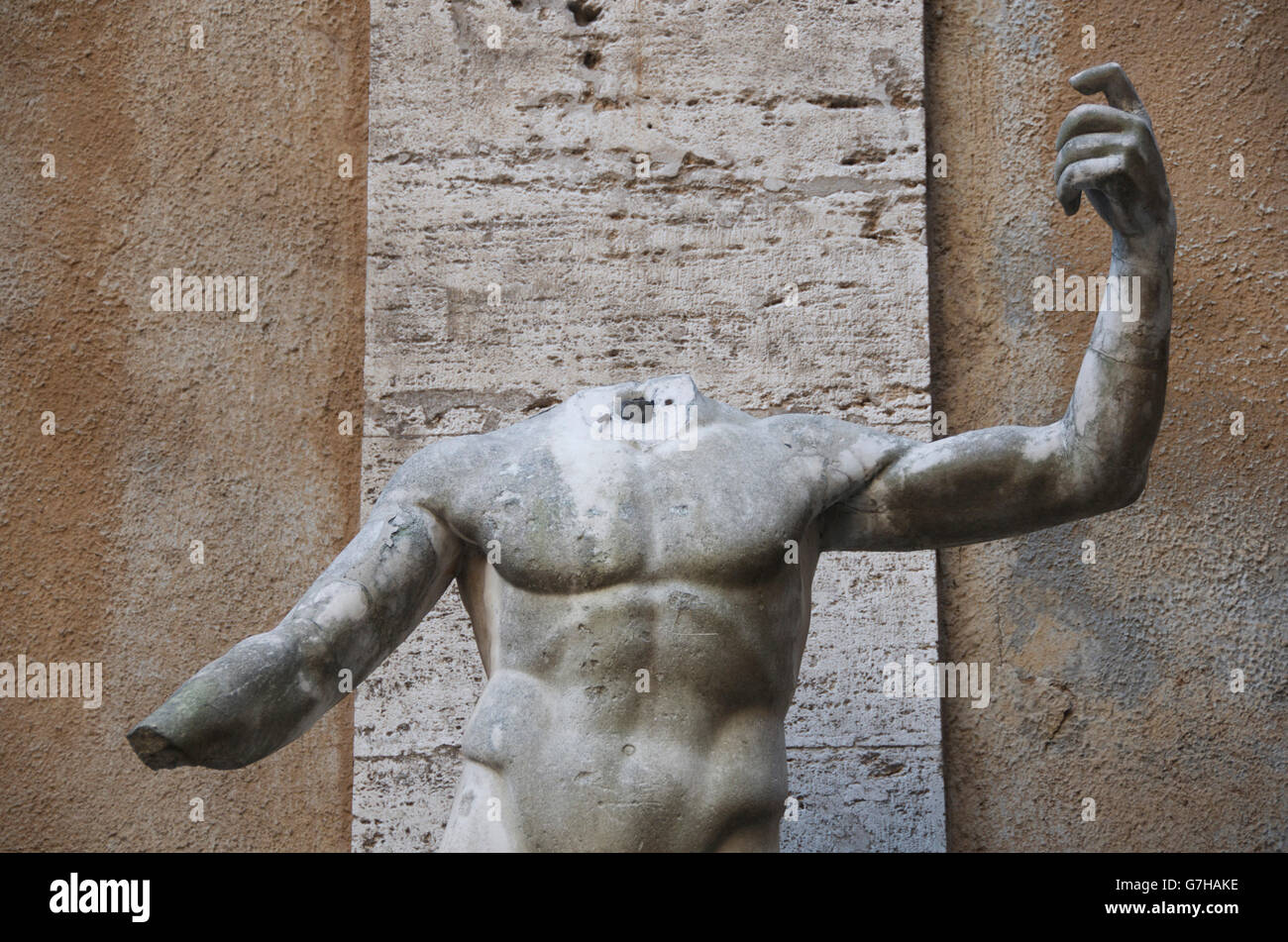 Headless sculpture, Rome, Italy, Europe Stock Photo - Alamy