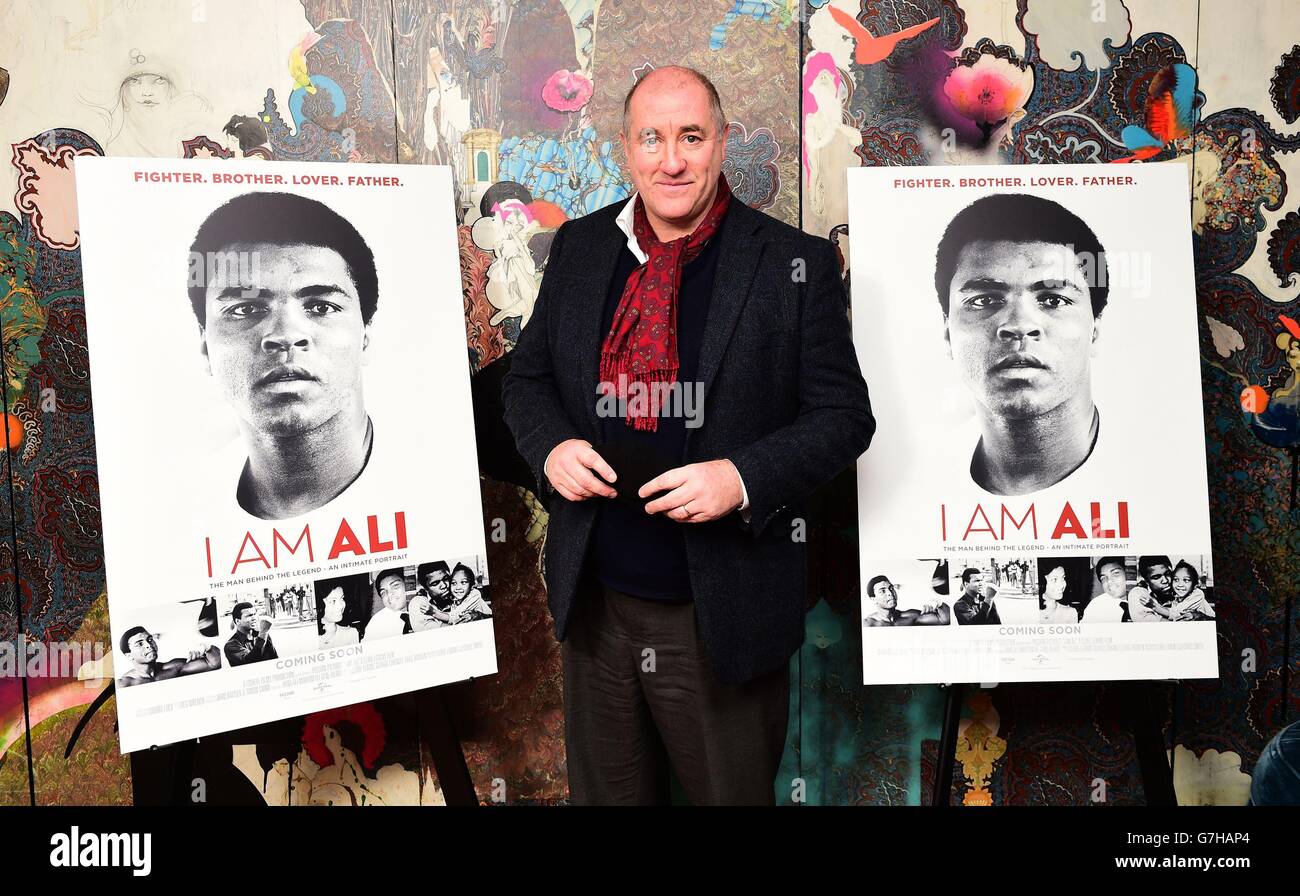 Boxing pundit Steve Bunce attending the screening of the film, I Am Ali ...