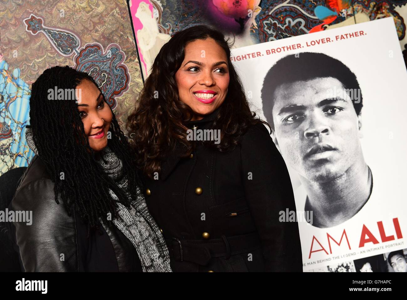 Left hana ali attending the screening of the film hi-res stock ...