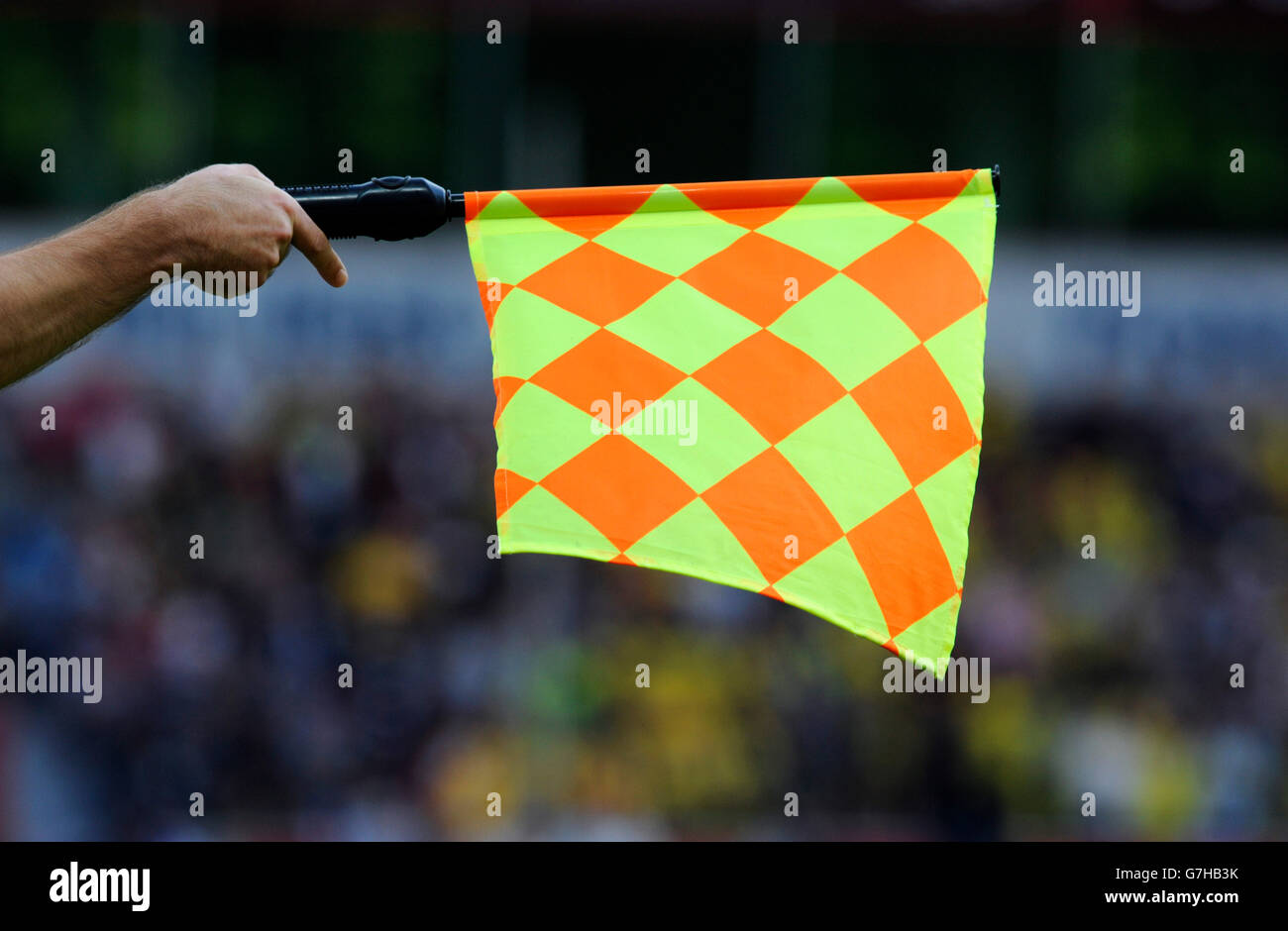 Referees assistant with flag hi-res stock photography and images - Alamy
