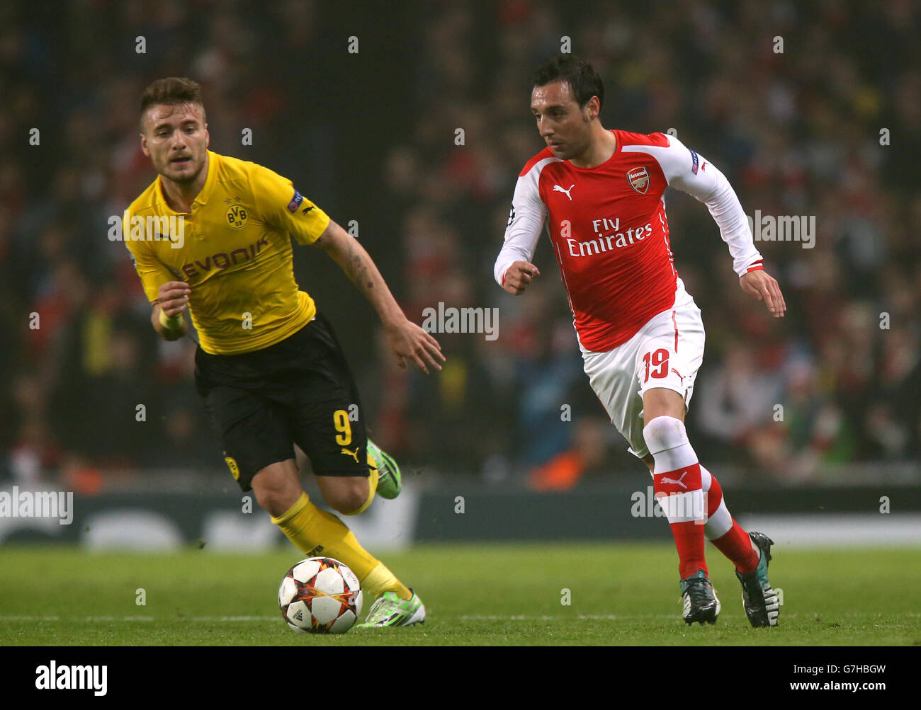 Soccer - UEFA Champions League - Group D - Arsenal v Borussia Dortmund ...