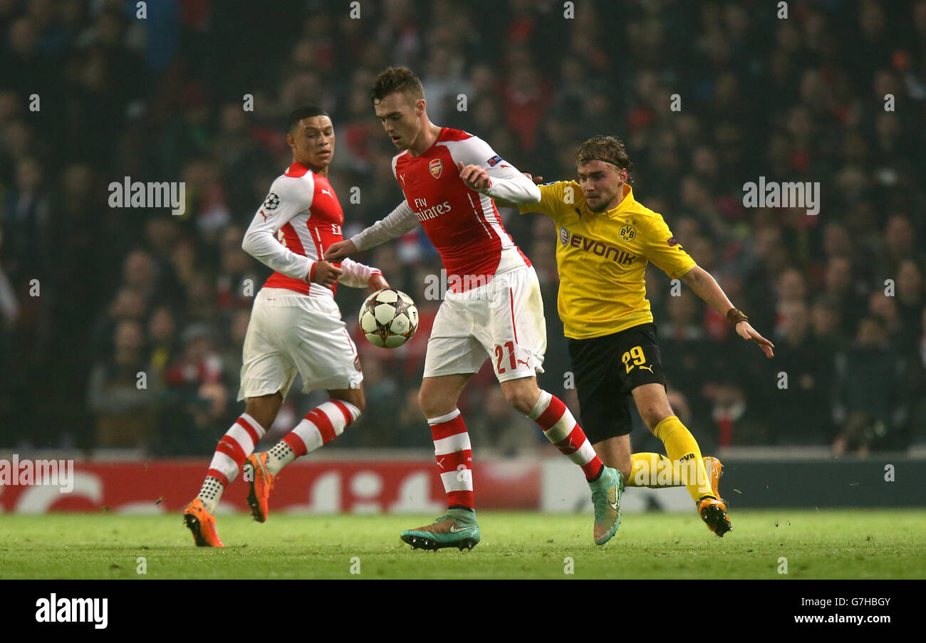 Soccer - UEFA Champions League - Group D - Arsenal v Borussia Dortmund ...