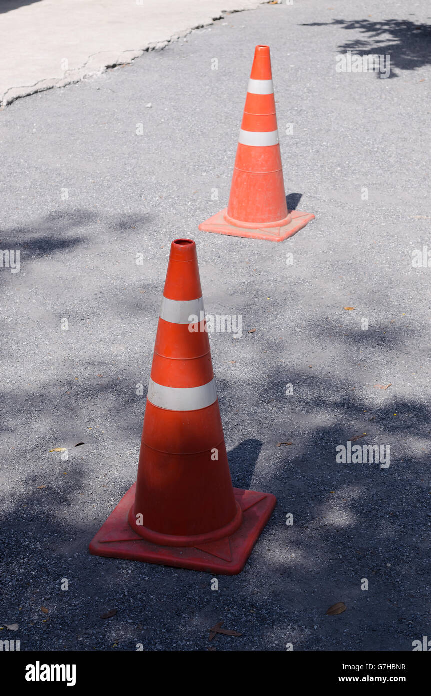 Highway road cone hi-res stock photography and images - Alamy