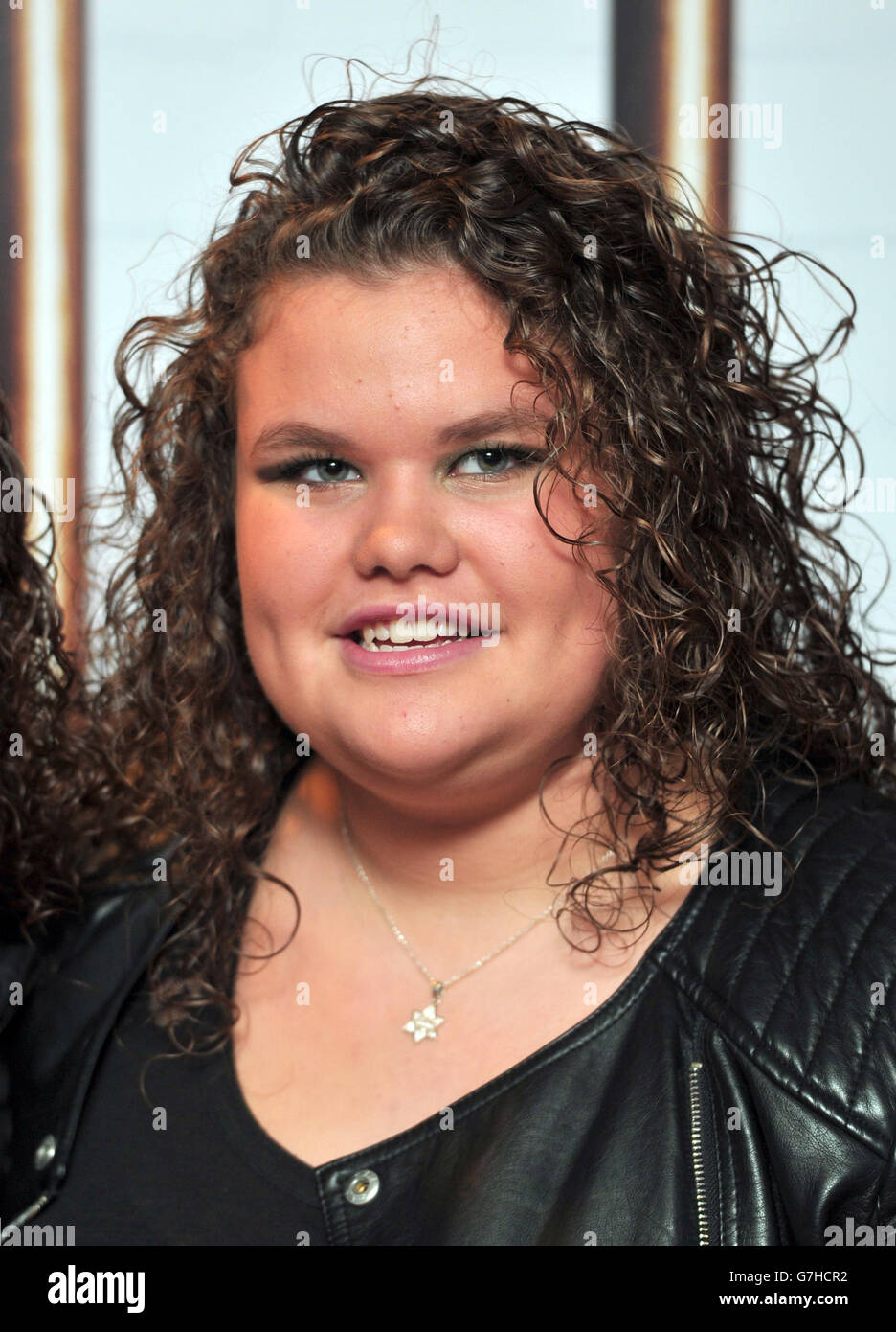 Amy Tapper attends the world premiere of Get Santa at the Vue West End ...