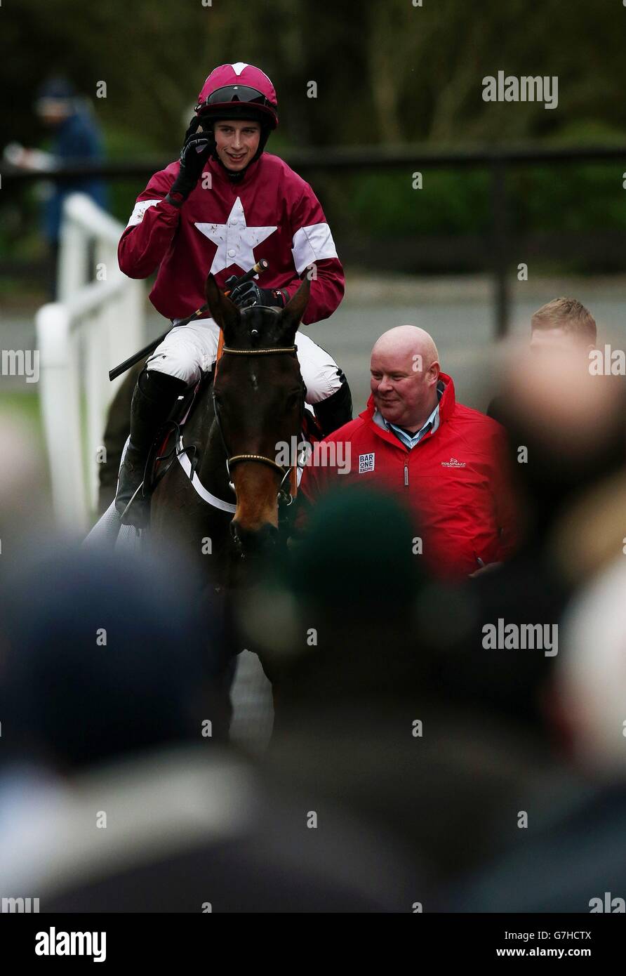 Lieutenant Colonel and Bryan Cooper enter the parade ring after winning ...