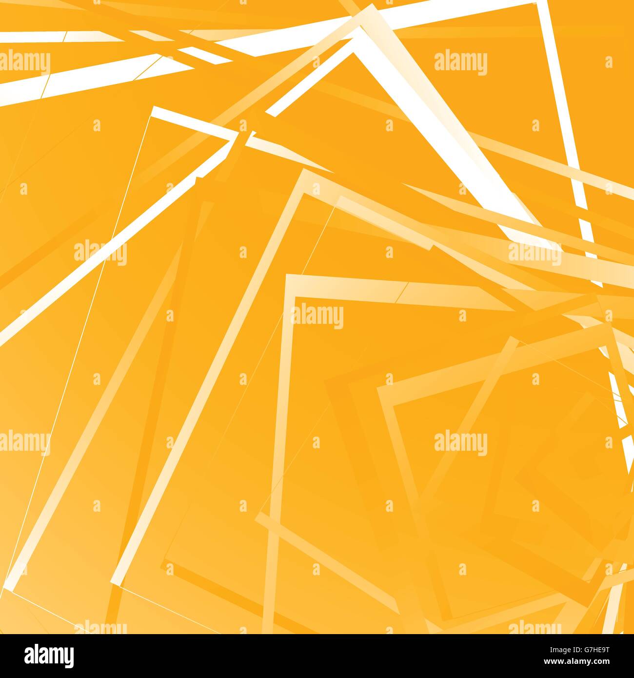 Geometric background w/ random squares. Edgy monochrome pattern with intersecting straight lines ...