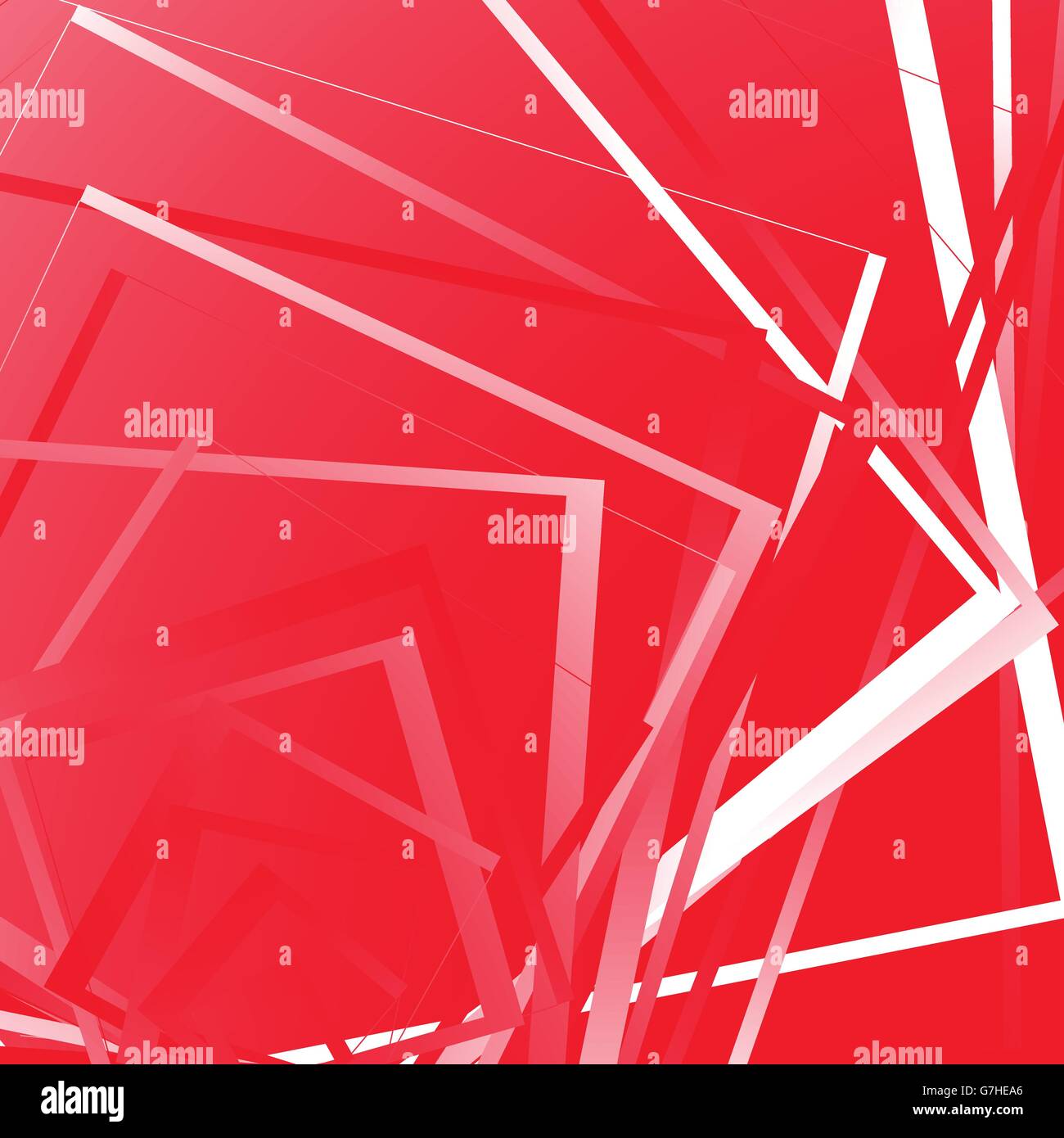 Geometric background w/ random squares. Edgy monochrome pattern with ...