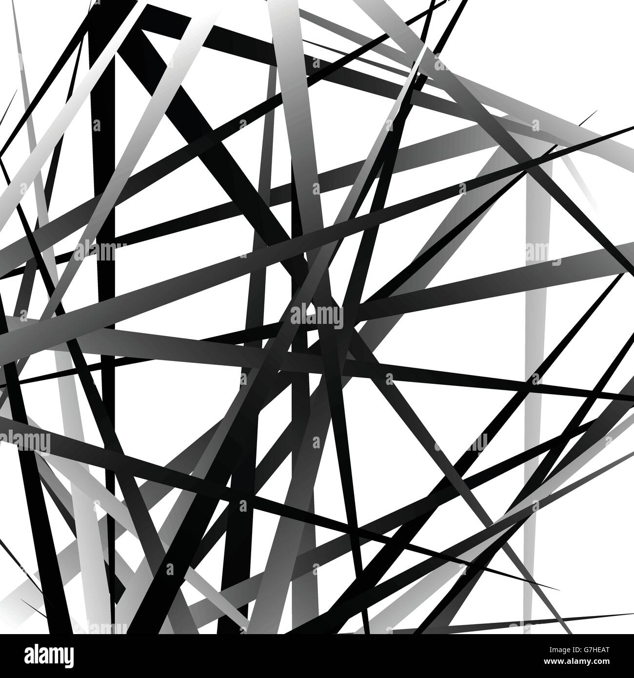 Fractal geometric shapes overlapping hi-res stock photography and ...