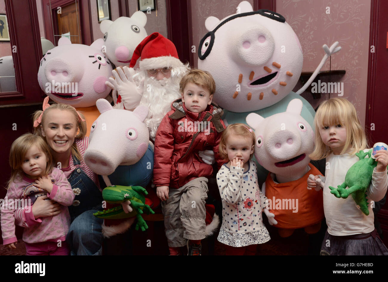 Peppa Pig's Big Splash - London Stock Photo - Alamy