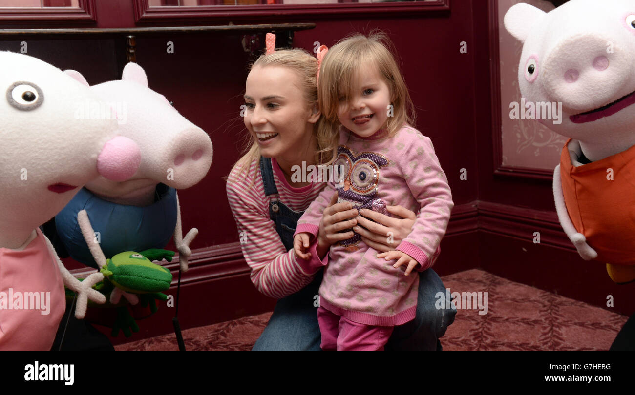 Peppa Pig's Big Splash - London Stock Photo - Alamy