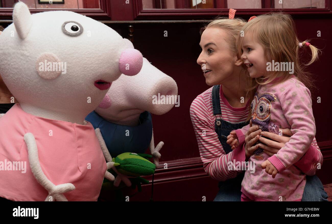 Peppa Pig's Big Splash - London Stock Photo - Alamy