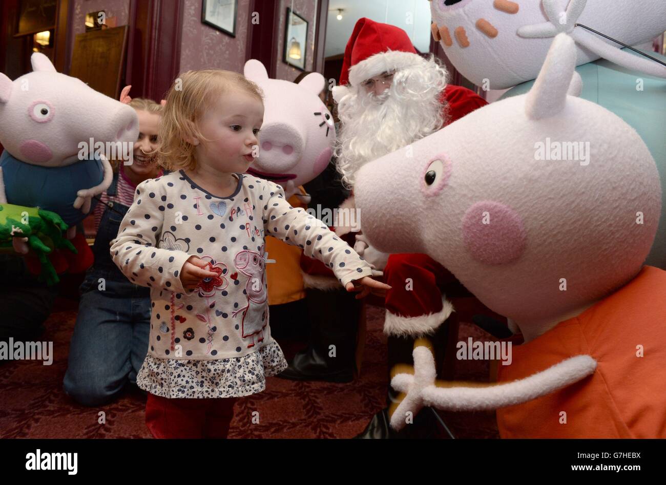 Peppa Pig's Big Splash - London Stock Photo - Alamy