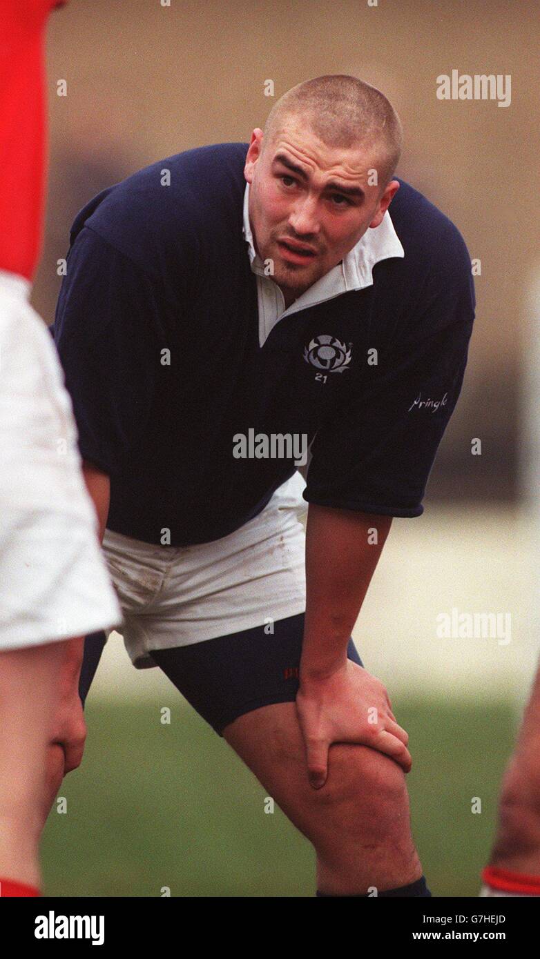 Rugby Union. Scotland v Wales Under 21's. Iain Sinclair, Scotland under ...