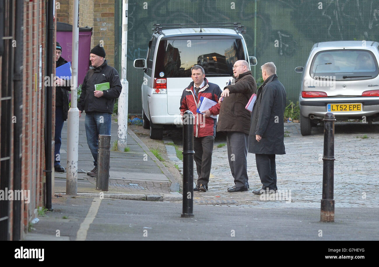 Tower Hamlets stabbing Stock Photo - Alamy