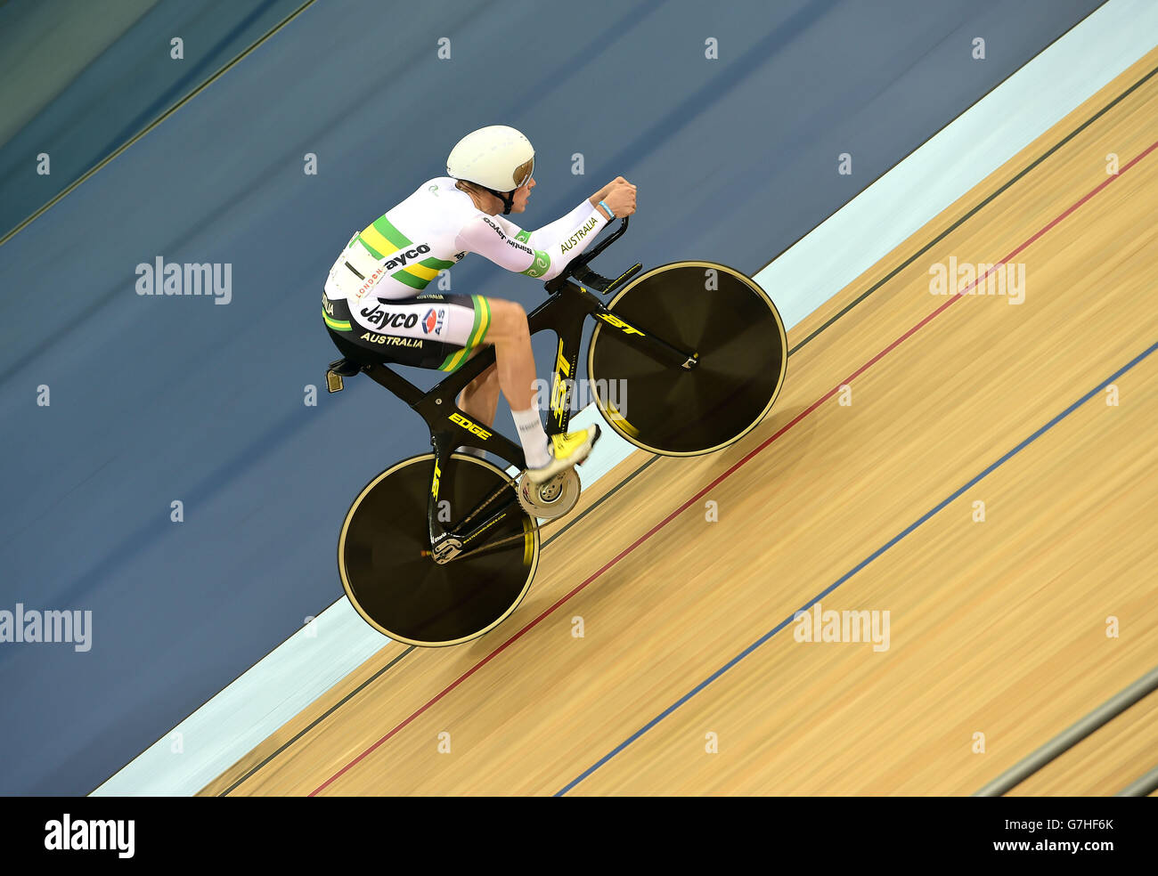 Australia's Scott Law in the Men's Omnium Individual Pursuit during the ...