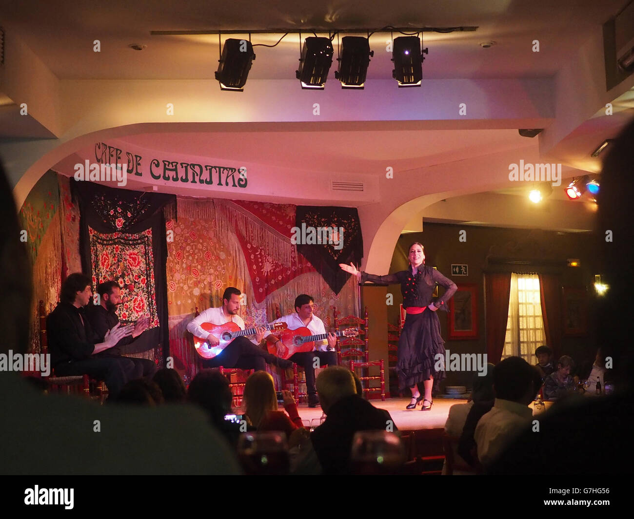 Flamenco club, Madrid, Spain Stock Photo - Alamy