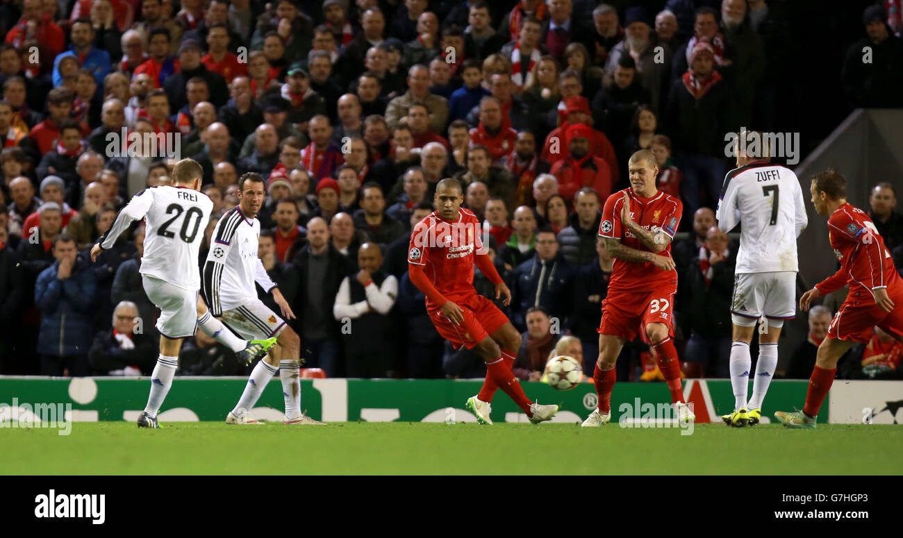 Soccer - UEFA Champions League - Group B - Liverpool v Basel - Anfield ...