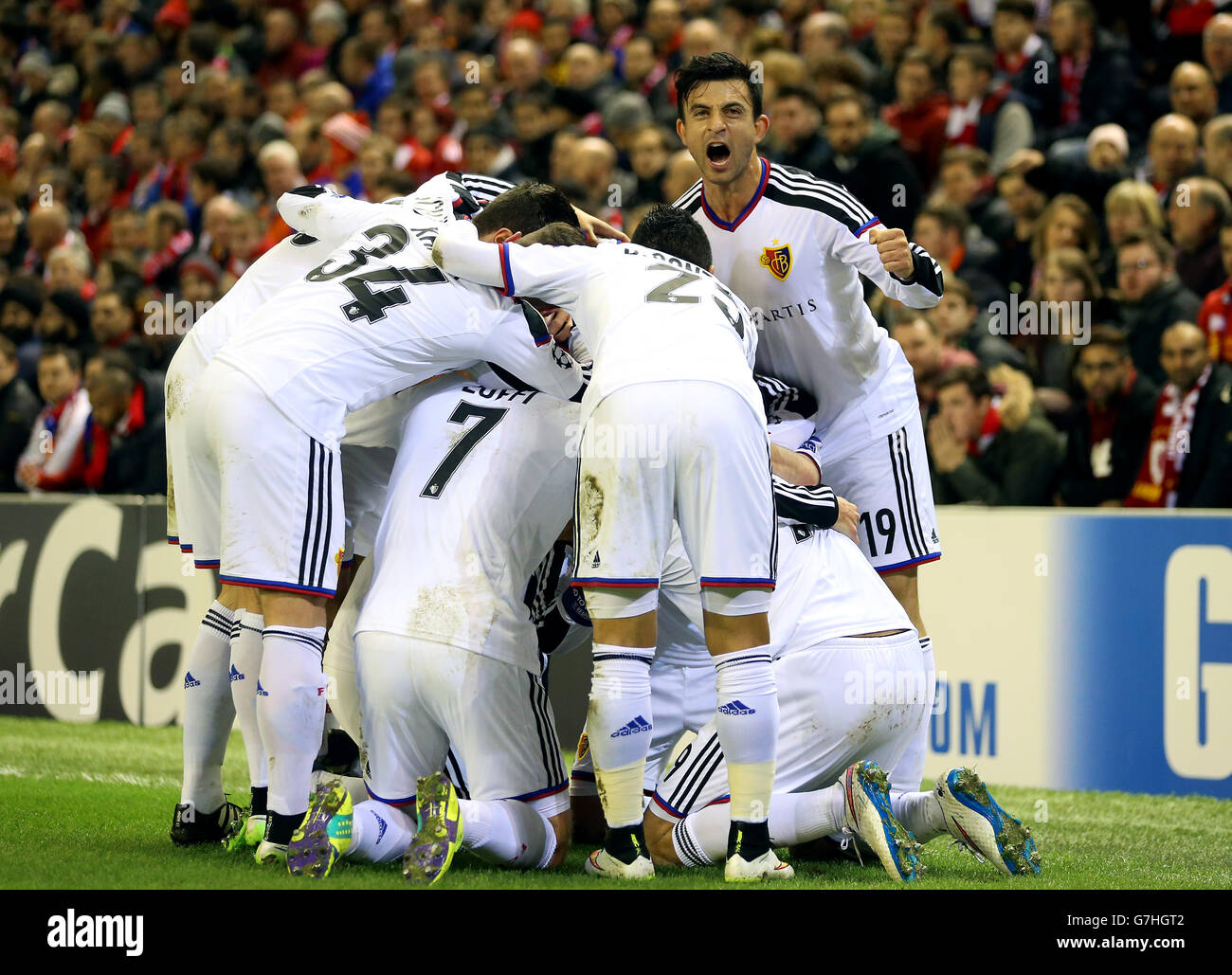 Soccer - UEFA Champions League - Group B - Liverpool v Basel - Anfield ...