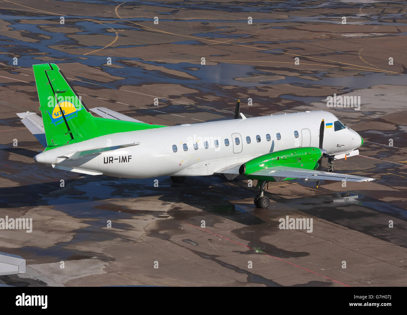 Saab 340 aircraft hi-res stock photography and images - Alamy